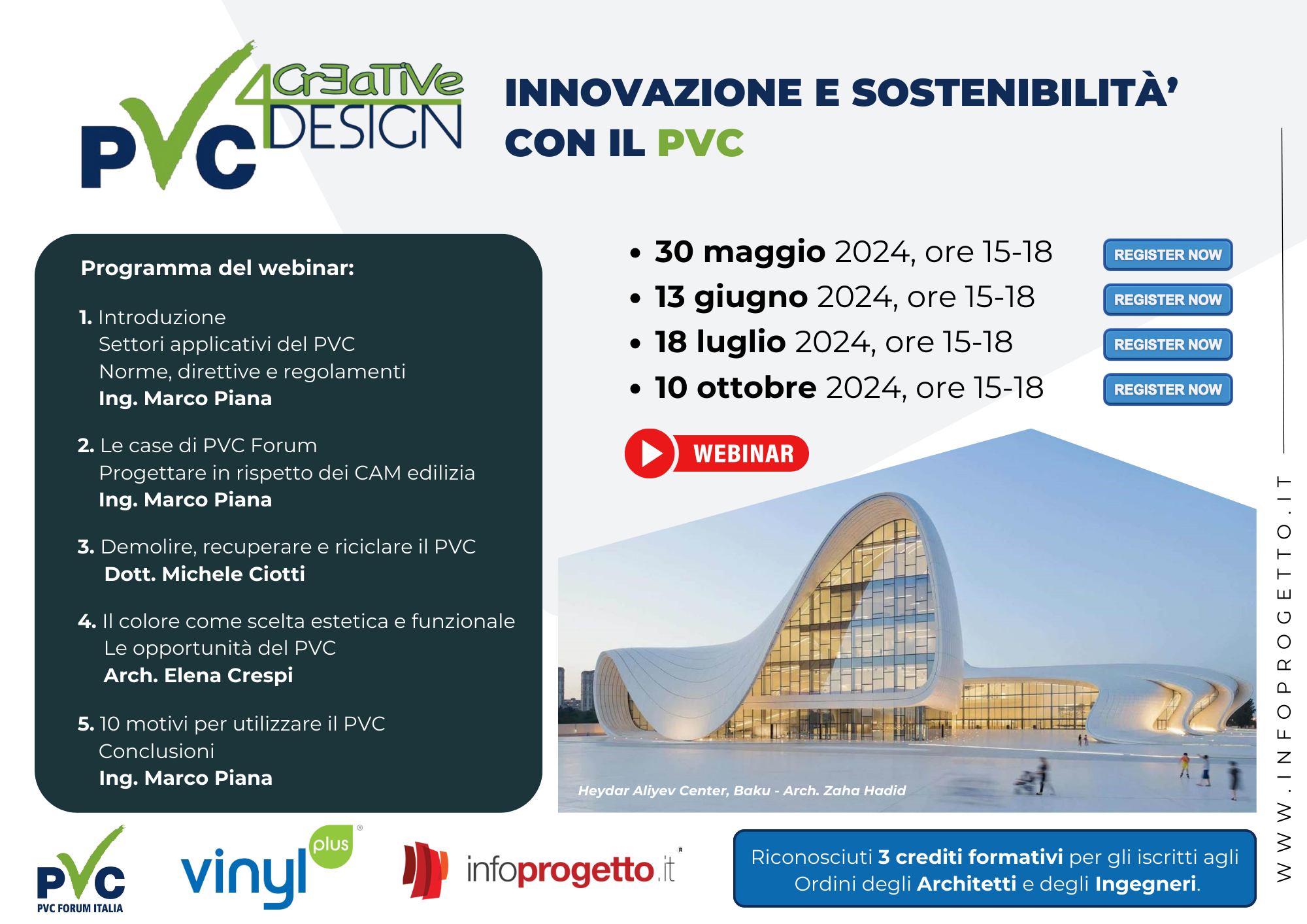 PVC 4 creative design, innovazione e sostenibilità con il PVC